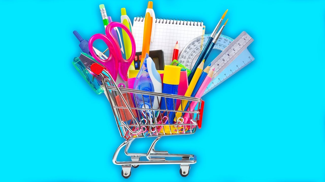 5-Minute Crafts KIDS : 14 CUTE SCHOOL CRAFTS - Youpi